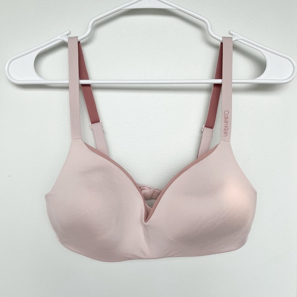 Calvin Klein | Accessories | Calvin Klein Blush Pink Bra | Poshmark